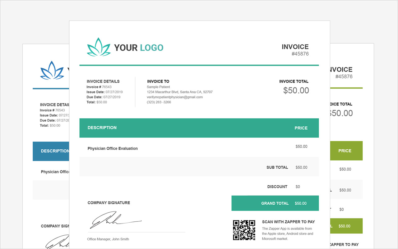 Product Tour 3 - Medical Marijuana Certification Software and Telemedicine